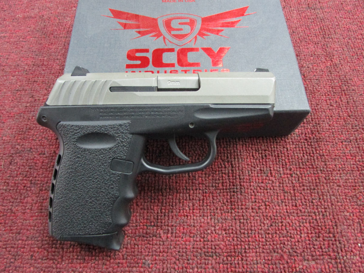 Sccy Cpx2,2-10rd Mags,No Manual Safety,Double Action Only,Stainless ...