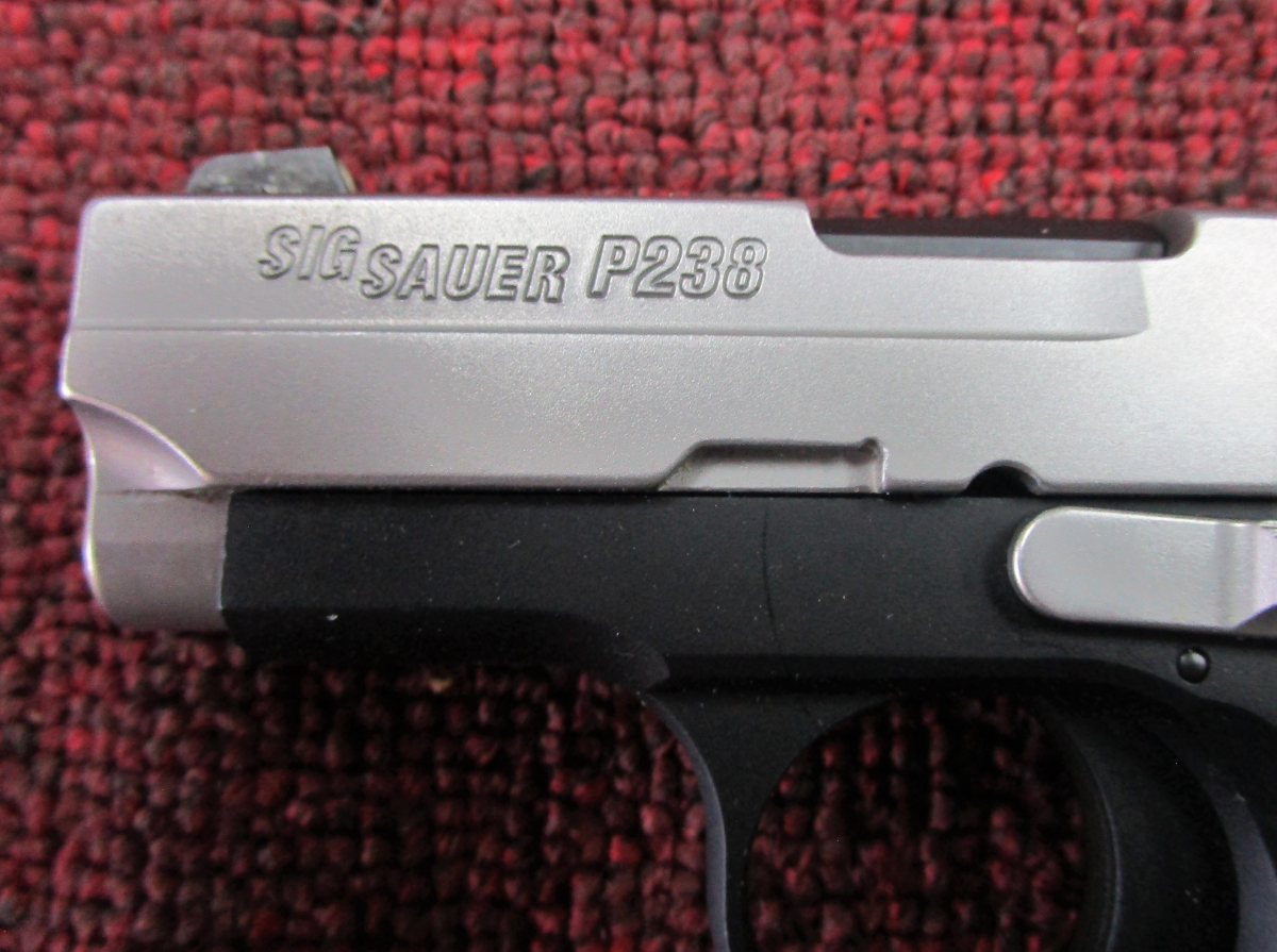 SIG MODEL 238 UNFIRED 1-6RD MAG .380 ACP 17057067 - GunAuction.com