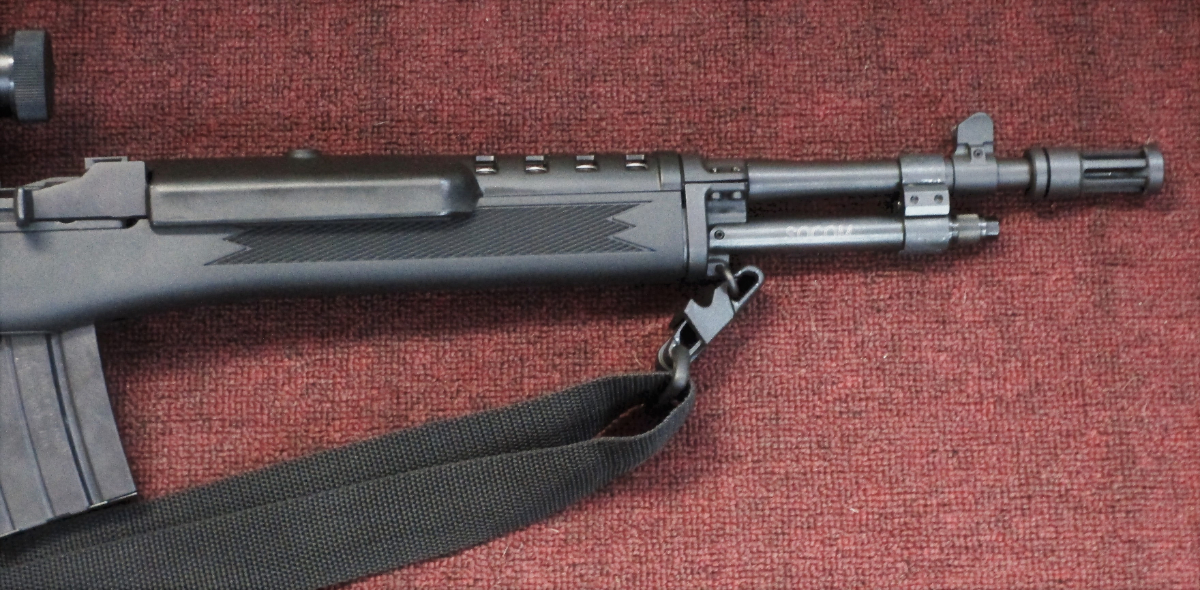 RUGER - MINI 14 RANCH RIFLE WITH ACCU-STRUT SOCOM PACKAGE 4X SCOPE 2 ...