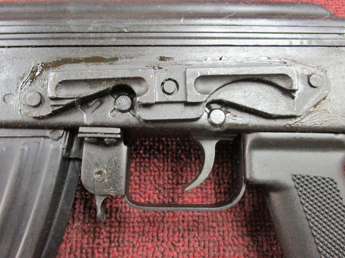 Wasr-10 Romanian Ak Early One Red Wood Unfired Packed In Grease. 7 ...