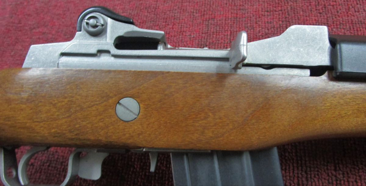 Ruger Mini 14 Stainless Wood Stock,Adj Rear Sight 4mags 1-5rd,3-30rd ...