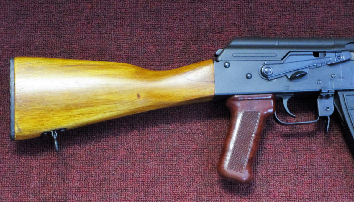 Springfield Armory CLASSIC AK-47 BUILT IN THE USA TEAKWOOD STOCKS SLANT ...