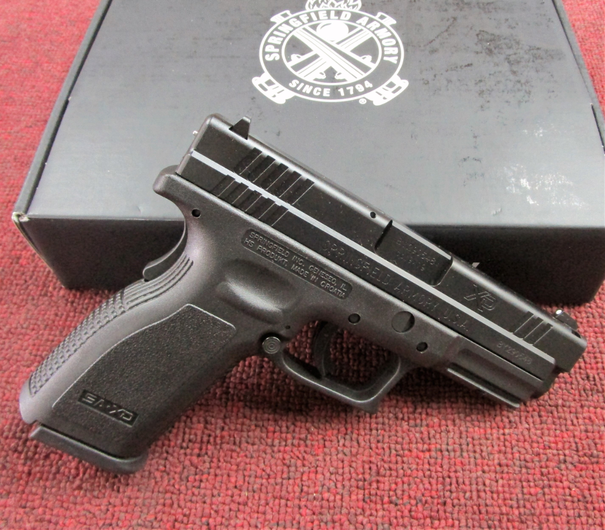 Springfield Armory Xd9 Defender 2-15rd Mags Grip Safety 4in Barrel 9mm ...