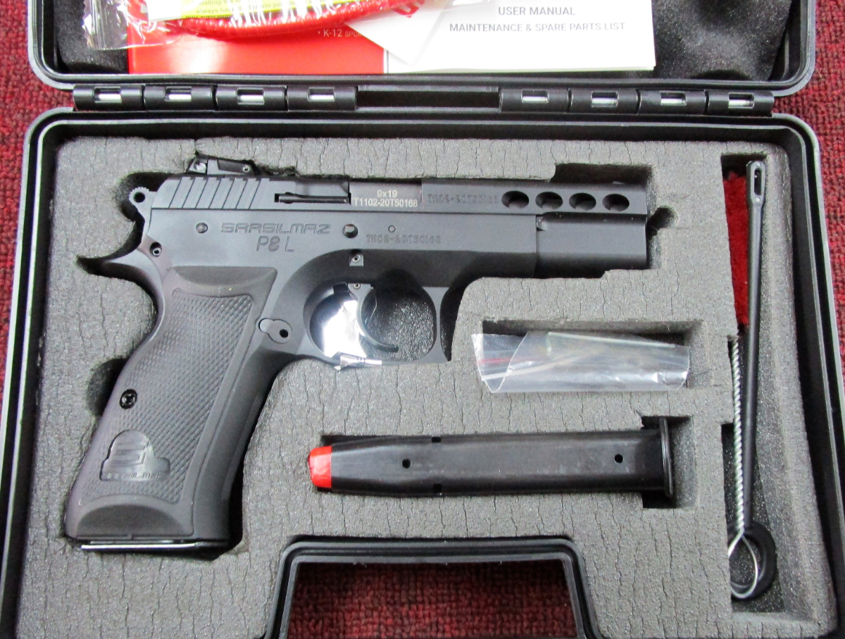 Sar Arms Model P8l 2-17 Rd Mags Adj Rear Sight Ported Double/Single ...