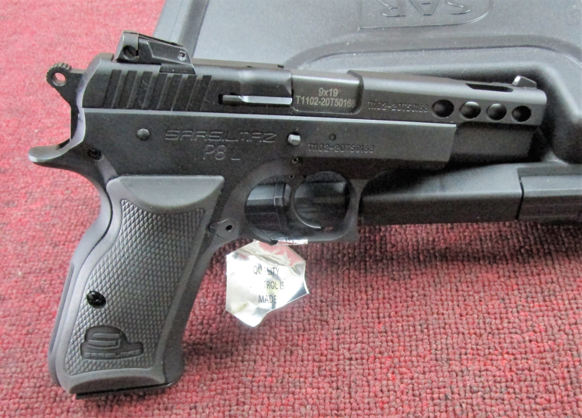 Sar Arms Model P8l 2-17 Rd Mags Adj Rear Sight Ported Double/Single Action No Ca Sales 9mm Luger ...