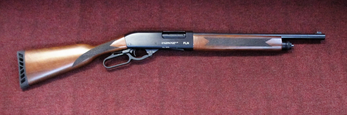 Fln Lever Action 18-In Barrel Made In Turkey Checkered Wood Screw In ...