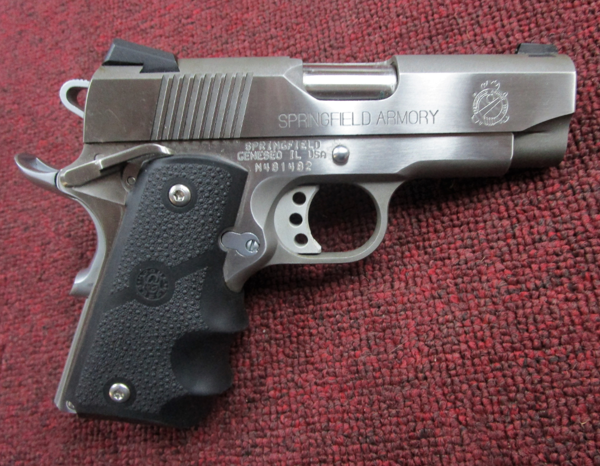 Springfield Armory Stainless Steel Ultra Custom Loaded Ultra Compact ...