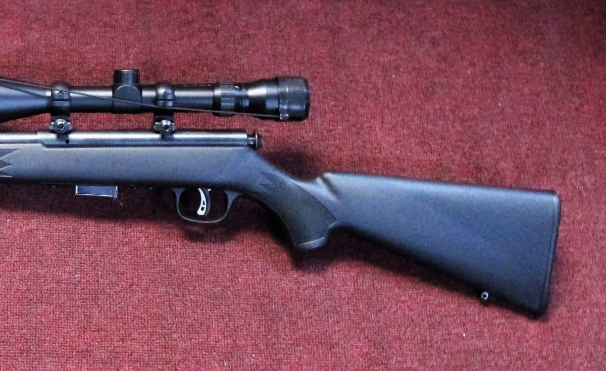 Savage 93 Fv Heavy Barrel Syn Stock Accu Trigger 3x9x40 Scope .22 Magnum For Sale at GunAuction ...