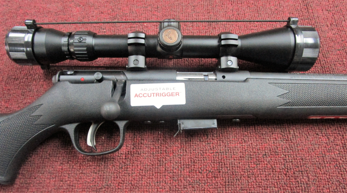 Savage 93 Fv Heavy Barrel Syn Stock Accu Trigger 3x9x40 Scope .22 Magnum For Sale at GunAuction ...