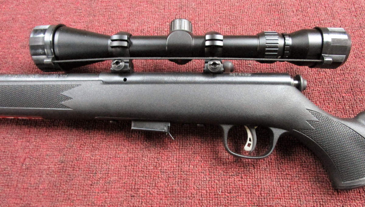 Savage 93 Fv Heavy Barrel Syn Stock Accu Trigger 3x9x40 Scope .22 Magnum For Sale at GunAuction ...