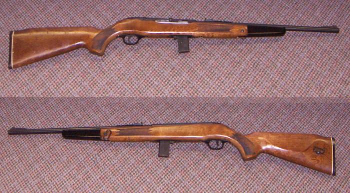 Mossberg Model 353 Checkered Wood 22lr Semi Clip Fed For Sale at ...