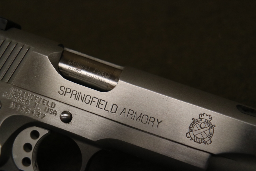 Springfield Armory 1911 V-16 Longslide - Mfg 2003 - Serial #N466437 .45 ...