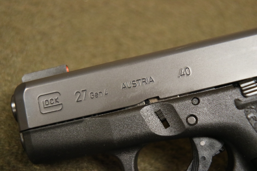 Glock Model 27 Gen4 - Night Sights - Serial #Bbms942 .40 S&W For Sale ...