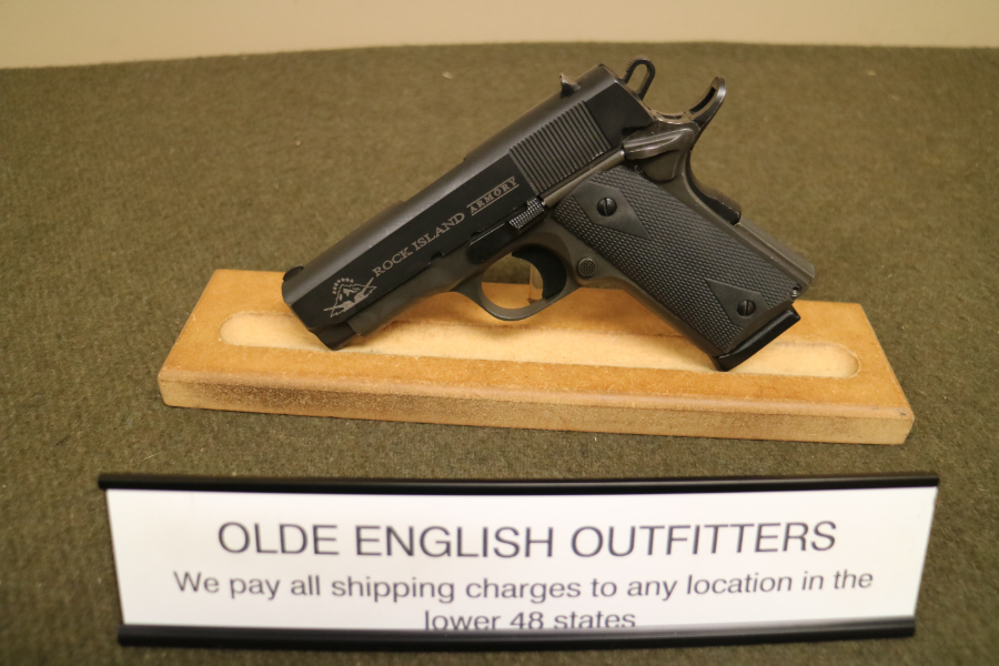 ROCK ISLAND ARMSCOR 1911 COMPACT - #1911-A1 CS GI - SERIAL #RIA1457339