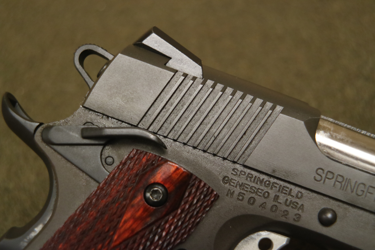 Springfield Armory Model 1911a1 Loaded - #Px9109l - Serial #N504023 .45 ...