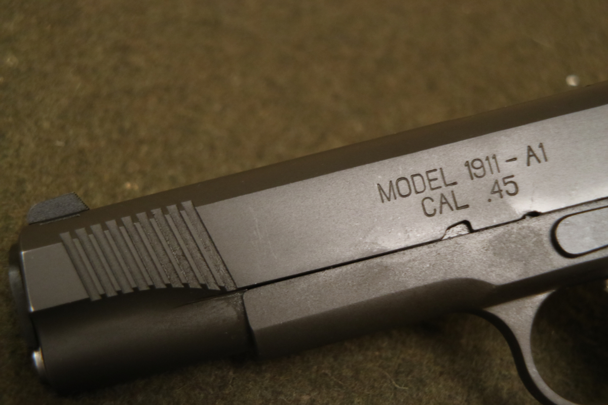 Springfield Armory Model 1911a1 Loaded - #Px9109l - Serial #N504023 .45 ...
