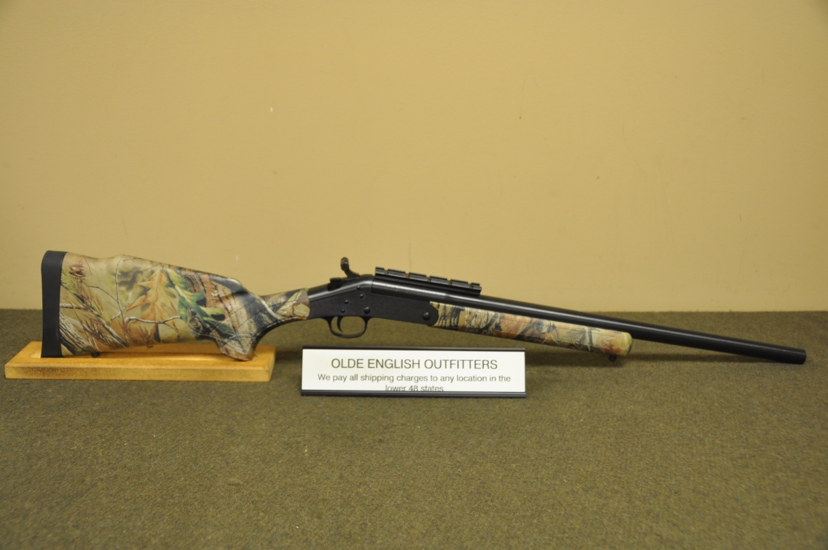 H&R 1871 Inc Handi-Rifle 444 Marlin 22" Barrel With Realtree Camo Stock ...