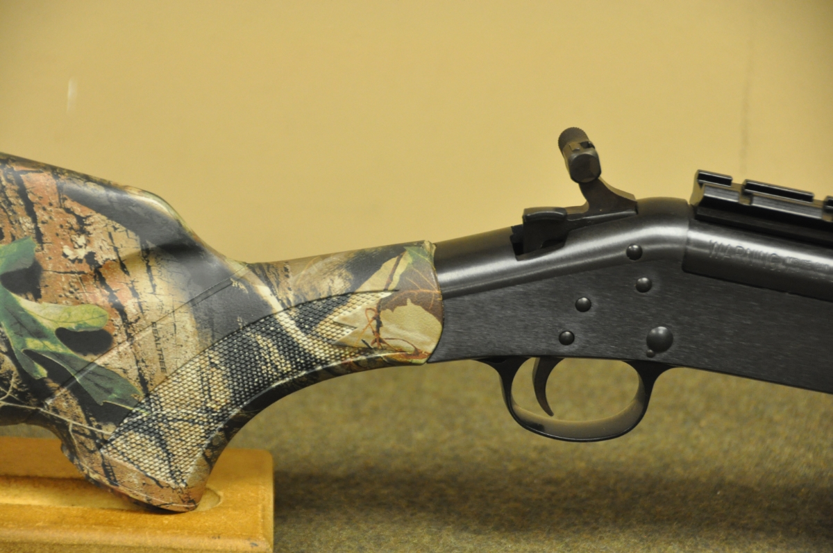 H&R 1871 Inc Handi-Rifle 444 Marlin 22" Barrel With Realtree Camo Stock ...