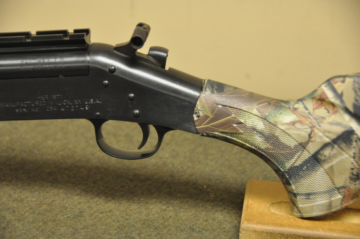 H&R 1871 Inc Handi-Rifle 444 Marlin 22" Barrel With Realtree Camo Stock ...