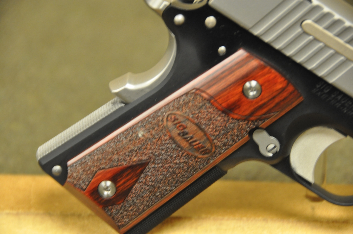 Sig Sauer 1911 C3 Compact 45acp Two-Tone W/ 4.2 Barrel, 2-Mags & Box ...