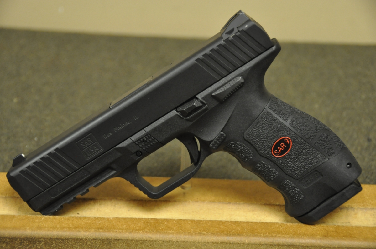 Sar Usa Sar9 9mm W/ 4.4" Barrel, 2-15rd Mags, Manual And Hard Case ...