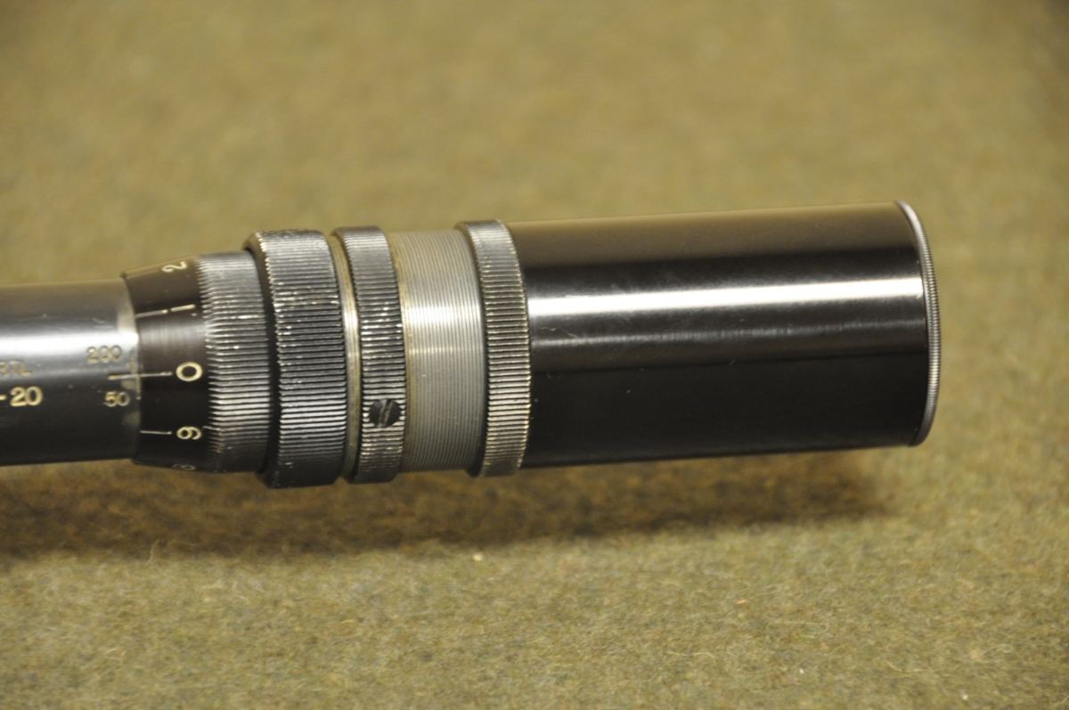 J Unertl Bv-20 20x Target / Varmint Scope W/ Unertl Adjustable Ring ...