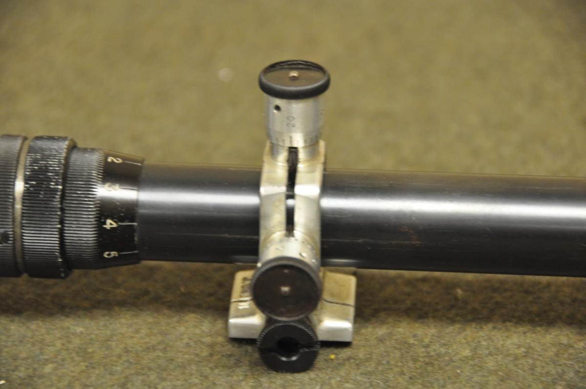 J Unertl Bv-20 20x Target / Varmint Scope W/ Unertl Adjustable Ring ...