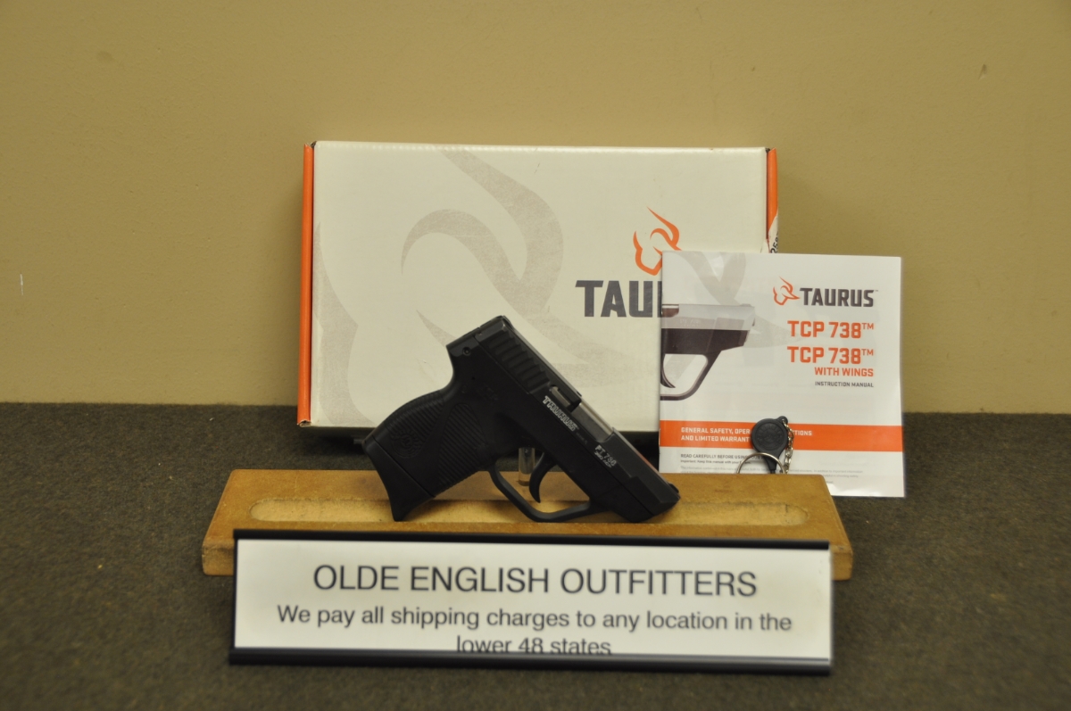Taurus Pt738 Tcp 380acp W/ 2.8" Barrel 1-Mag & Box. Serial #1d116927 ...