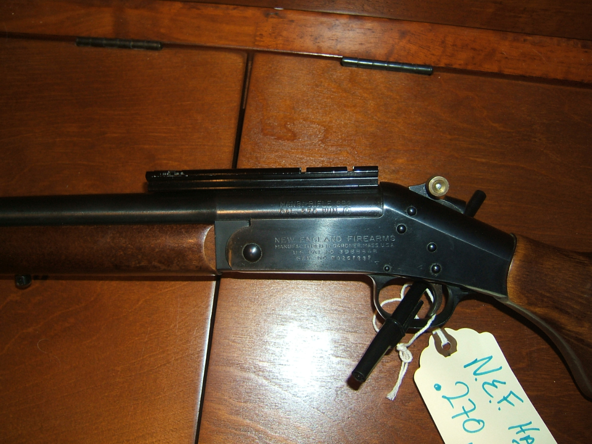 Nef New England Firearms/ Handi Rifle/.270 Win .270 Win. For Sale at ...