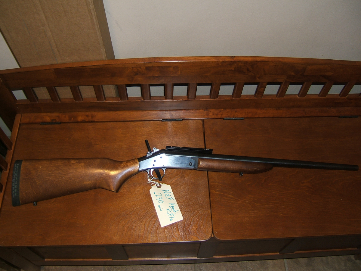 Nef New England Firearms/ Handi Rifle/.270 Win .270 Win. For Sale at ...