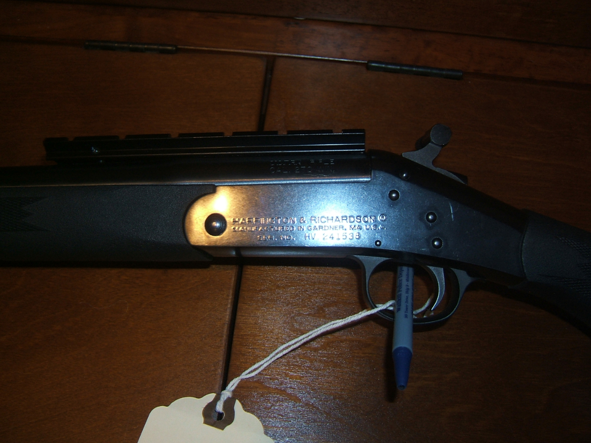 H&R Handi Rifle .270 Win. Very Clean .270 Win. For Sale at GunAuction ...
