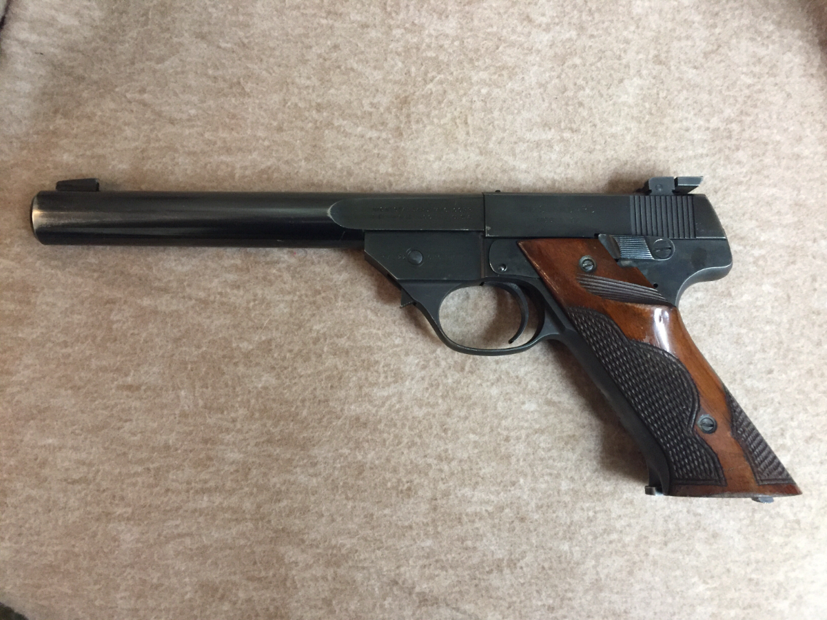 High Standard Hi Standard Model Ge, 1 Of 2,900, Walnut Grips, Heavy 6.5 ...