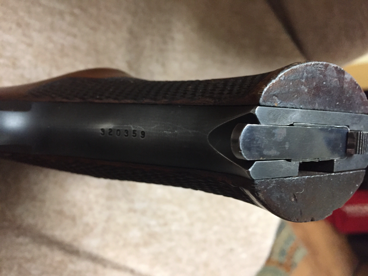 High Standard Hi Standard Model Ge, 1 Of 2,900, Walnut Grips, Heavy 6.5 ...