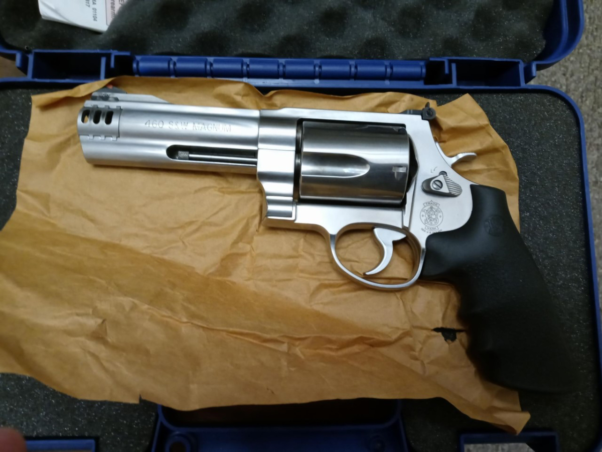 Smith & Wesson .460 S&W X-Frame, Shoots 460, 450 Cassul, 45 Cowboy And ...