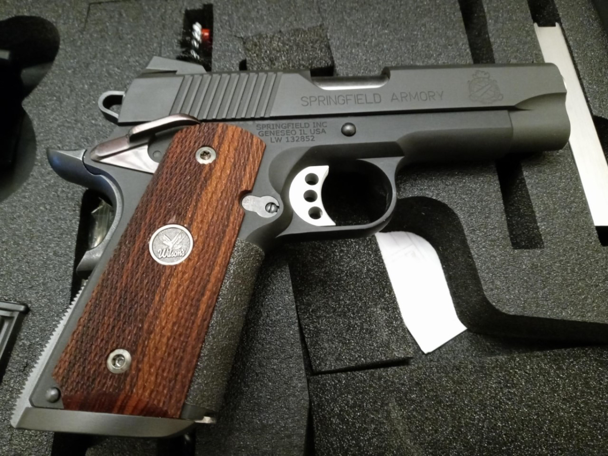 Springfield Armory Range Officer Compact 1911 In 9mma 9mm Luger For ...