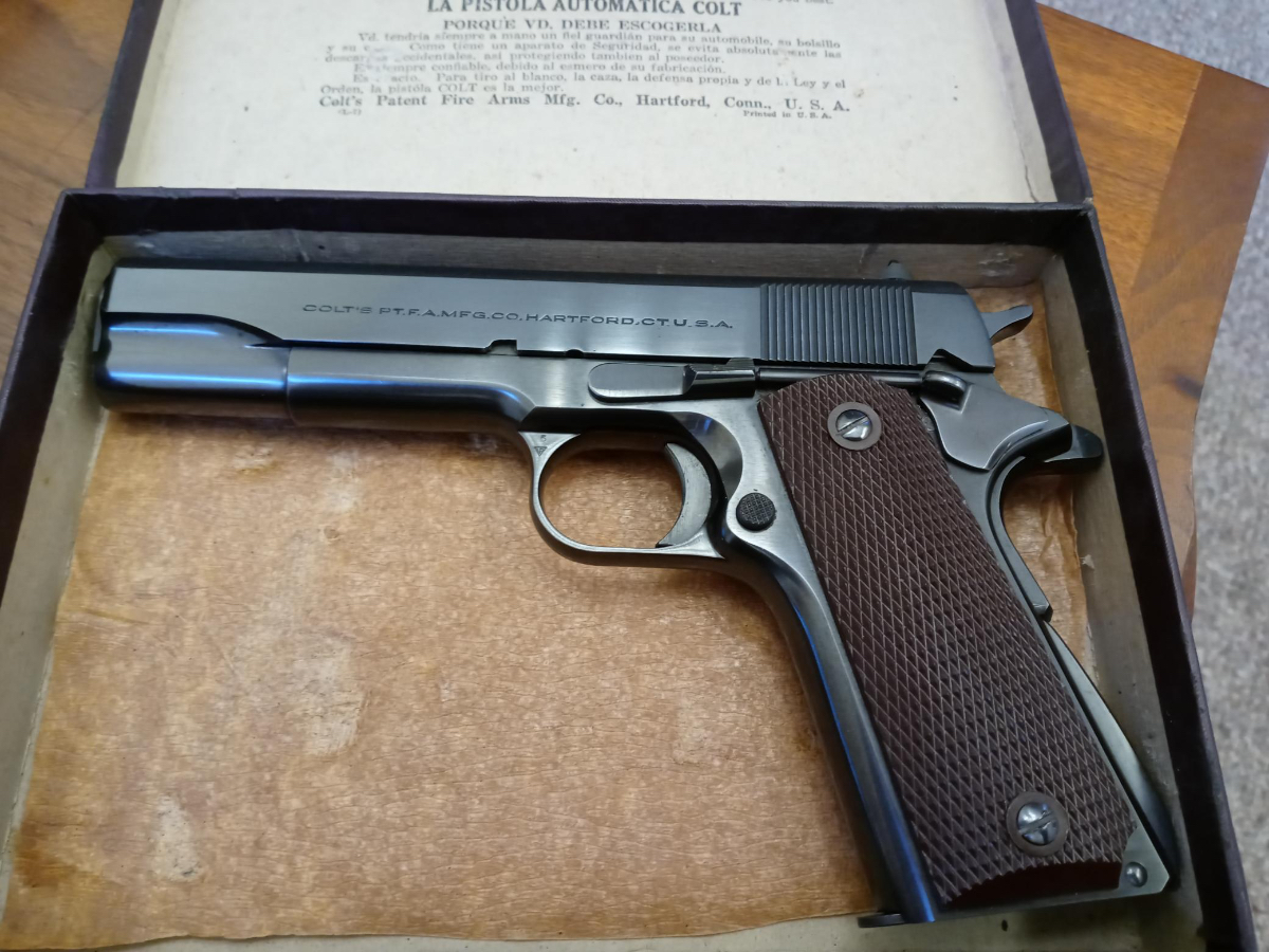 Colt California 1911 Government Model 1947 Civilian Unfired Condition ...