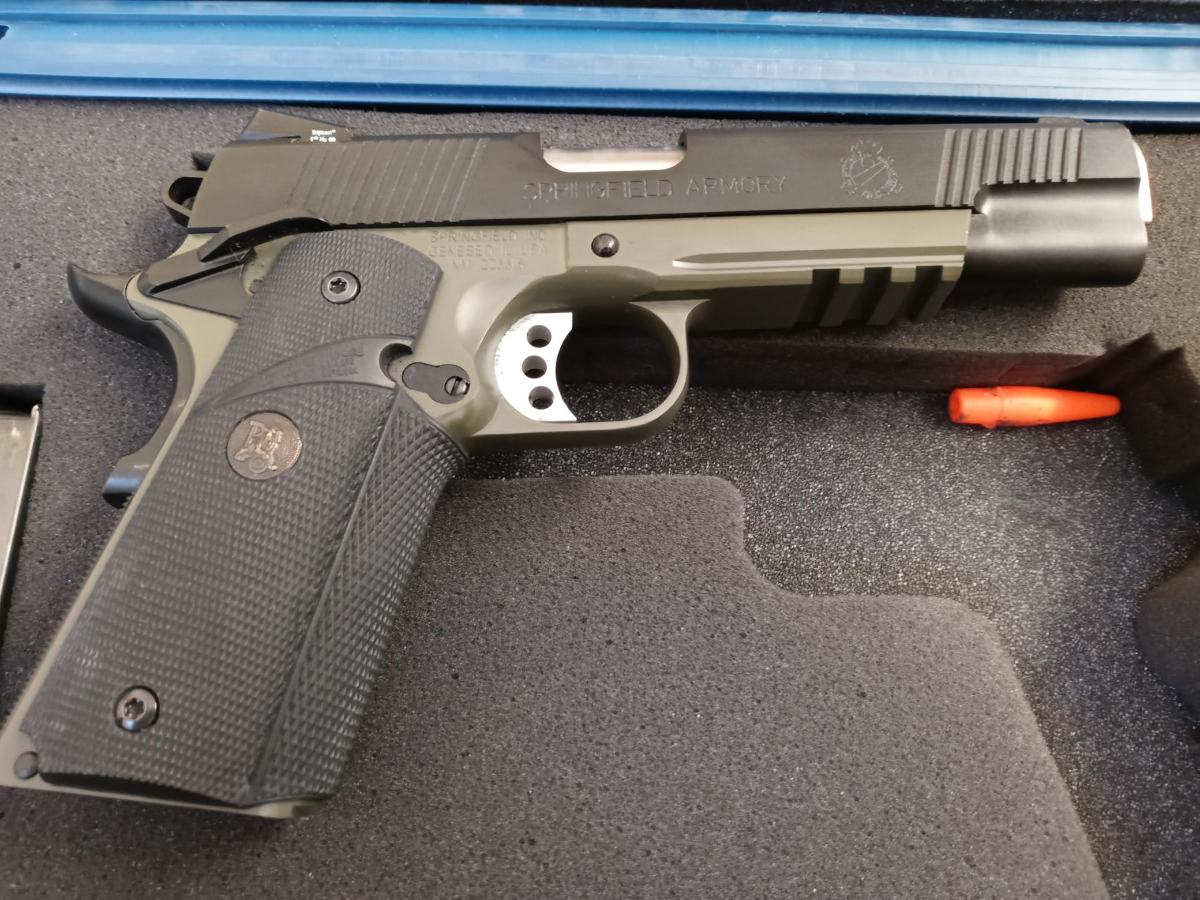 Springfield Armory California Marine Corps Operator 1911 .45acp .45 Acp ...