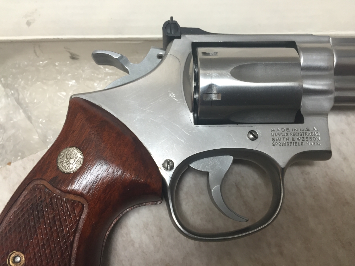 Smith & Wesson Used S&W Model 66-2 Stainless Steel Combat .357 Mag In Fine Condition ...