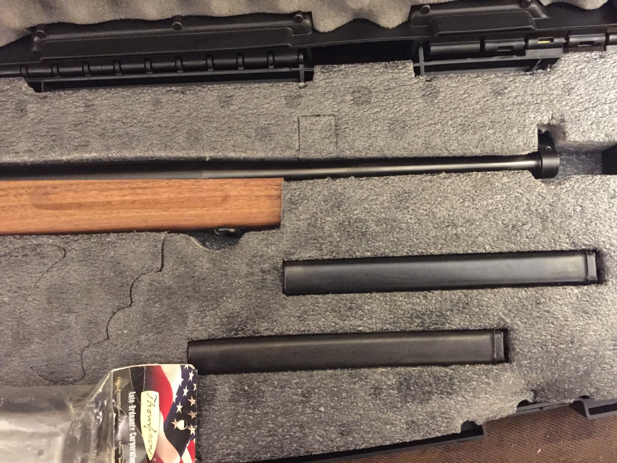 Auto-Ordnance Thompson M1 Semi-Auto .45 Acp Carbine, 16.5" Barrel, All ...