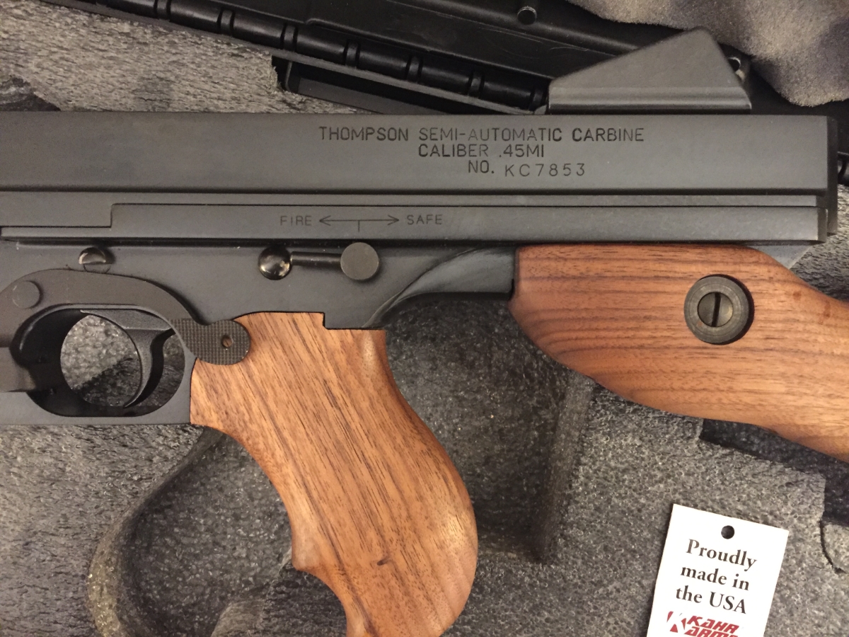 Auto-Ordnance Thompson M1 Semi-Auto .45 Acp Carbine, 16.5" Barrel, All ...