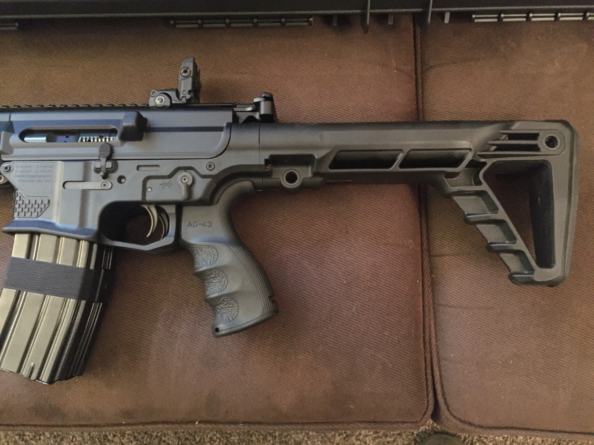 Nordic Components Inc Israeli Gilboa Snake Ar-15 Double Barrel 5.56m ...