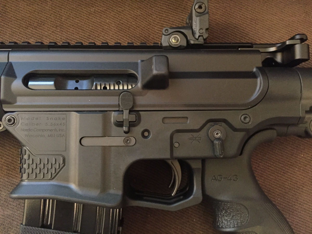 Nordic Components Inc Israeli Gilboa Snake Ar-15 Double Barrel 5.56m ...