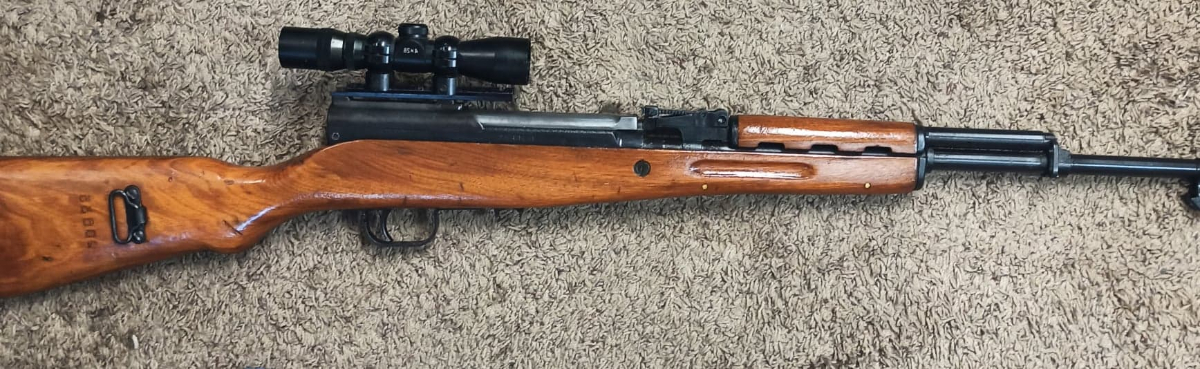 Norinco Chinese Sks Triangle Type 56 With 4x28 Scope 2 30 Round Mags 7 ...