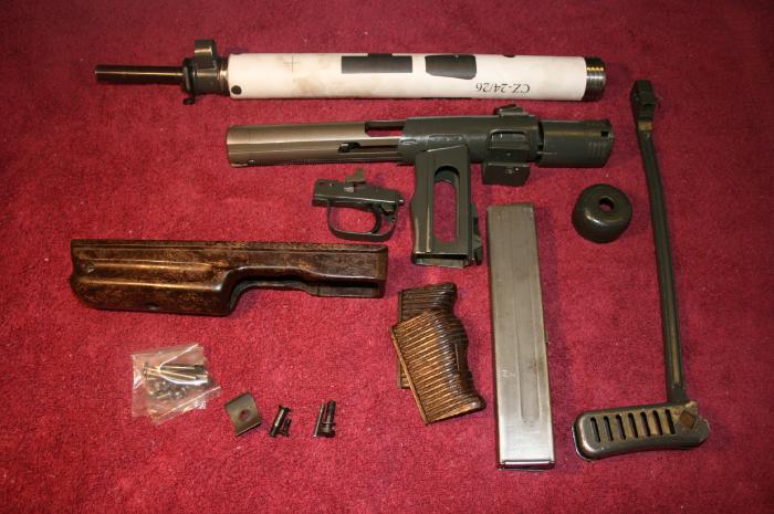 Cz 26 7.62x25 Smgp Parts Kit Complete For Sale at GunAuction.com - 9350715