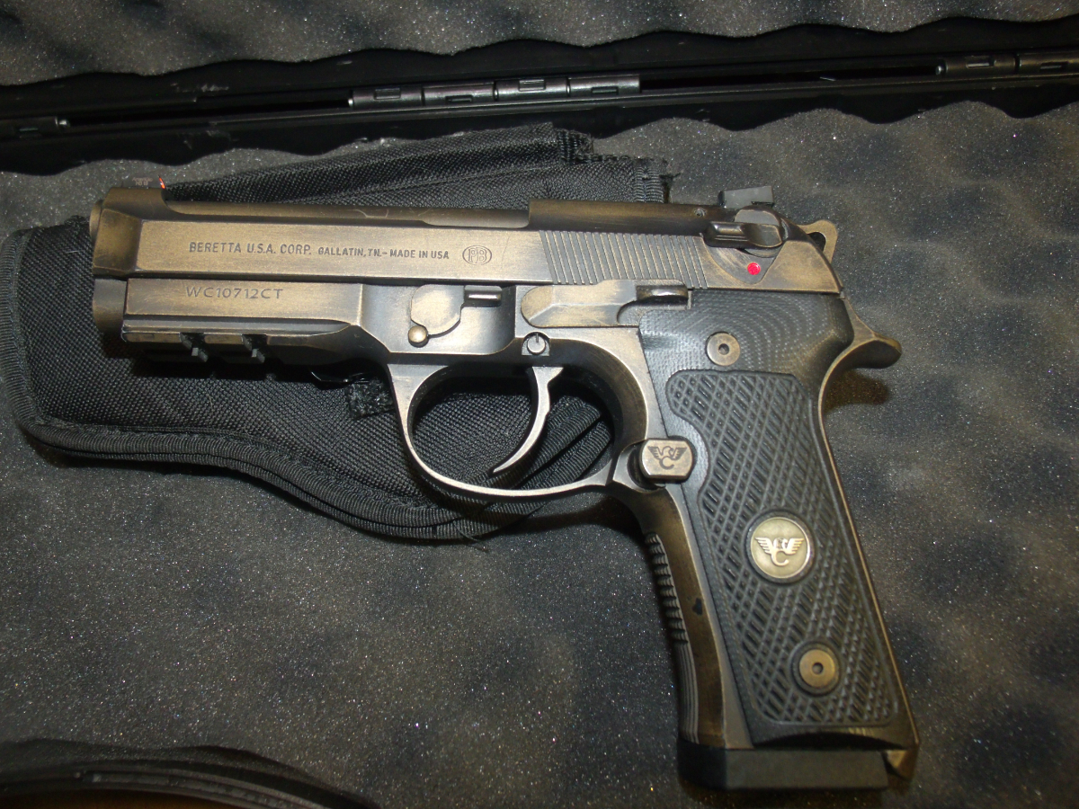 Wilson Combat/Beretta 92G Vertec Centurion Tactical Burnt Bronze/Black ...