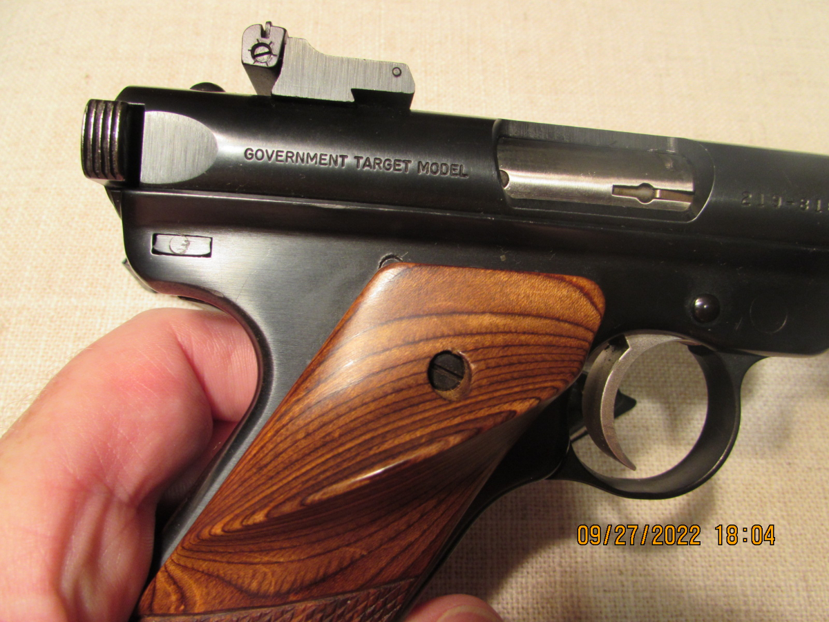 Ruger Government Target Model Mark Ll Bull Barrel For Sale at ...