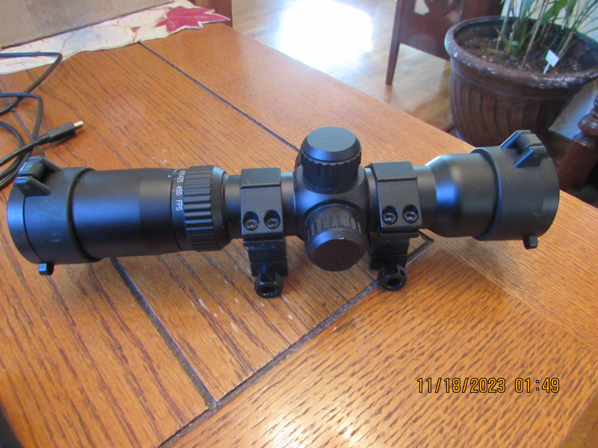 Raven Crossbow 450 100 Yard Scope, Red And Green Optics. For Sale at ...