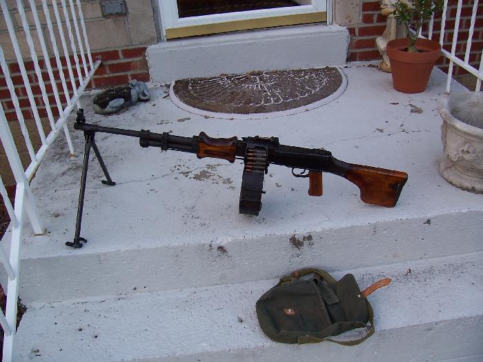 Russian Rpd Dummy Gun With Tripod And Drum Magazine For Sale at ...