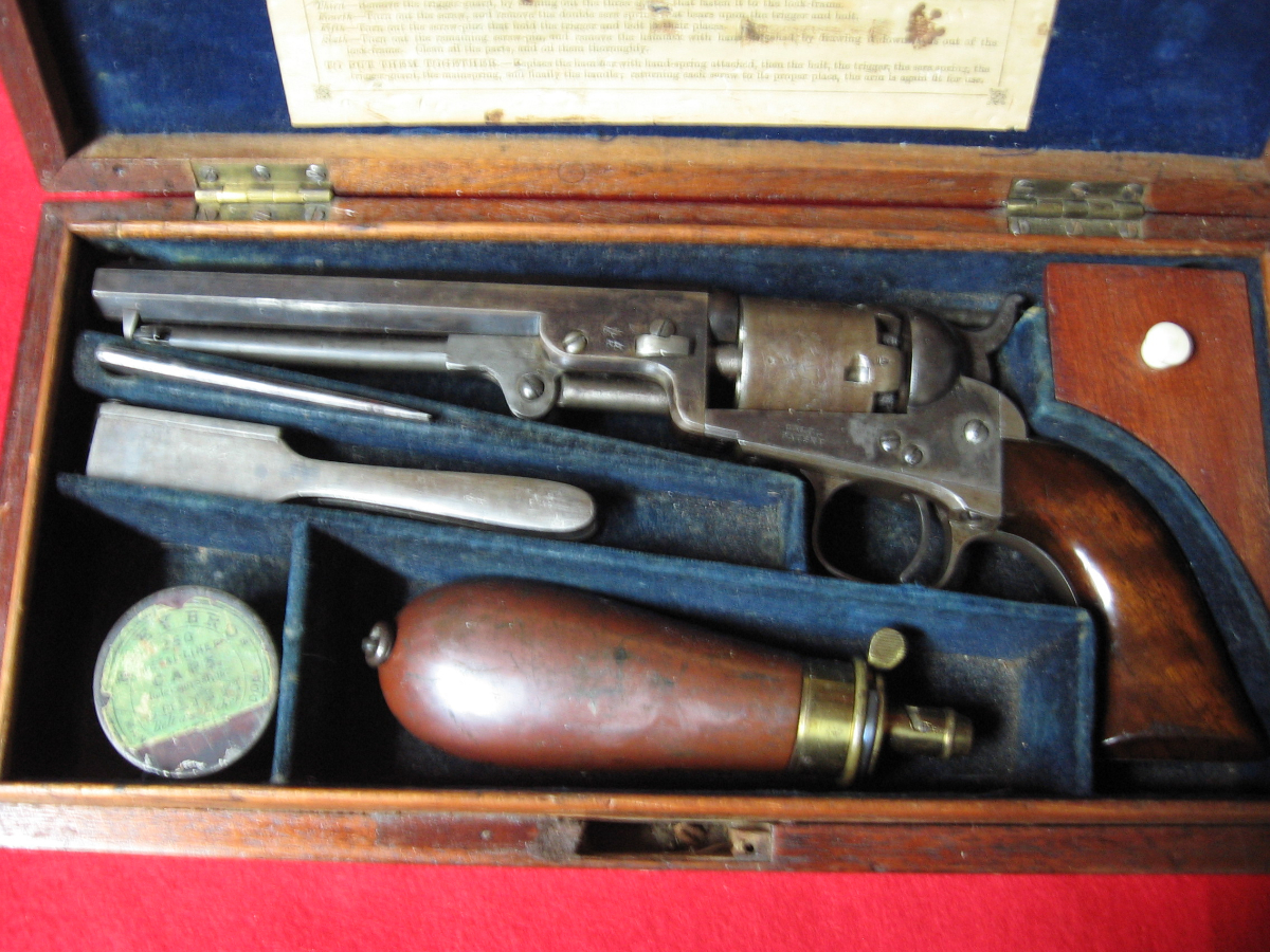 colt 1849 pocket revolver .31 Caliber Ball 17277515 - GunAuction.com