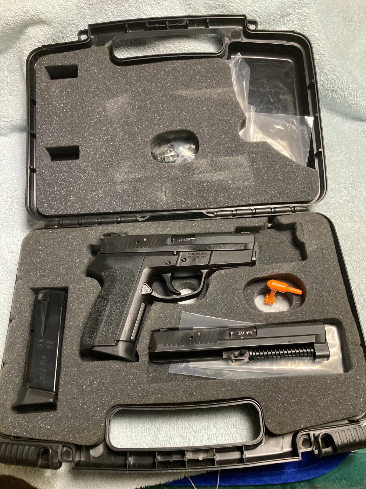 Sig Sauer Sp2340 Dual Caliber, .40 S&W And .357 Sig. .357 Sig For Sale ...
